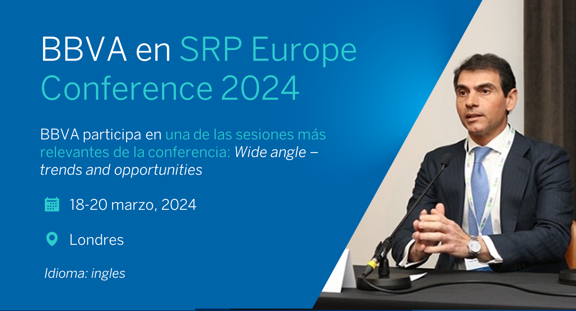 BBVA en SRP Europe Confence 2024 - BBVA CIB